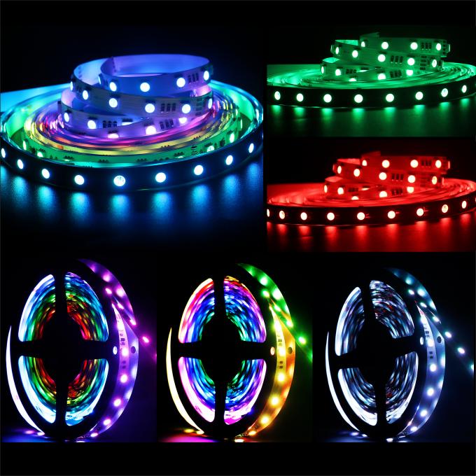 5v Rgbw Digital Led Strip IP68 Bluetooth Led Light Strips Music App