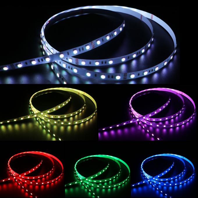 Silicone Waterproof LED Strip Light ROHS Underwater Led Strip Lights Ip68