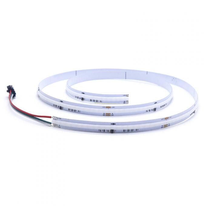 24V Dream Color COB LED Strip RGB , 2800 Mcd LED Soft Light Strip