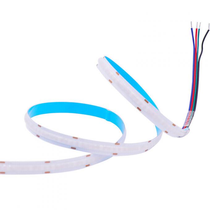 24V RGB COB LED Strip Light , Flexible Dimmable Linear COB Light