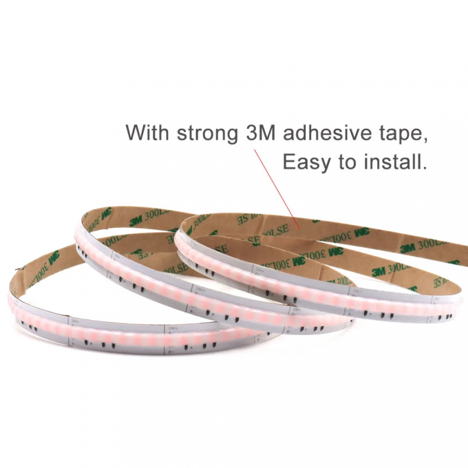 Flexible COB LED Light Tape Colorful Mobile APP Controlled