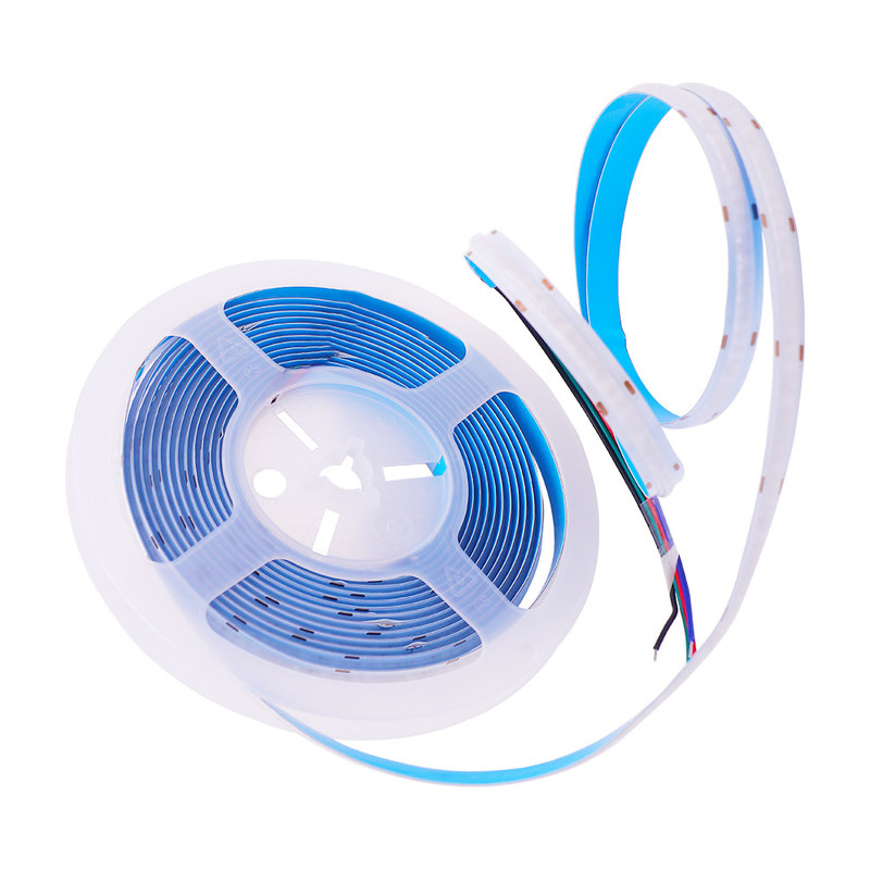 1440lm/M Luminous Flux RGB COB LED Strip 180 Degree Beam Angle