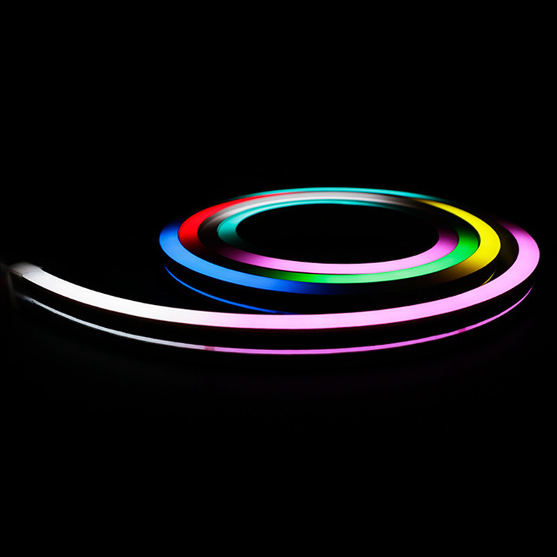 Ra80 Color Changing Neon Flex Light Ip67 Led Neon Rope Light 5cm No Fragile