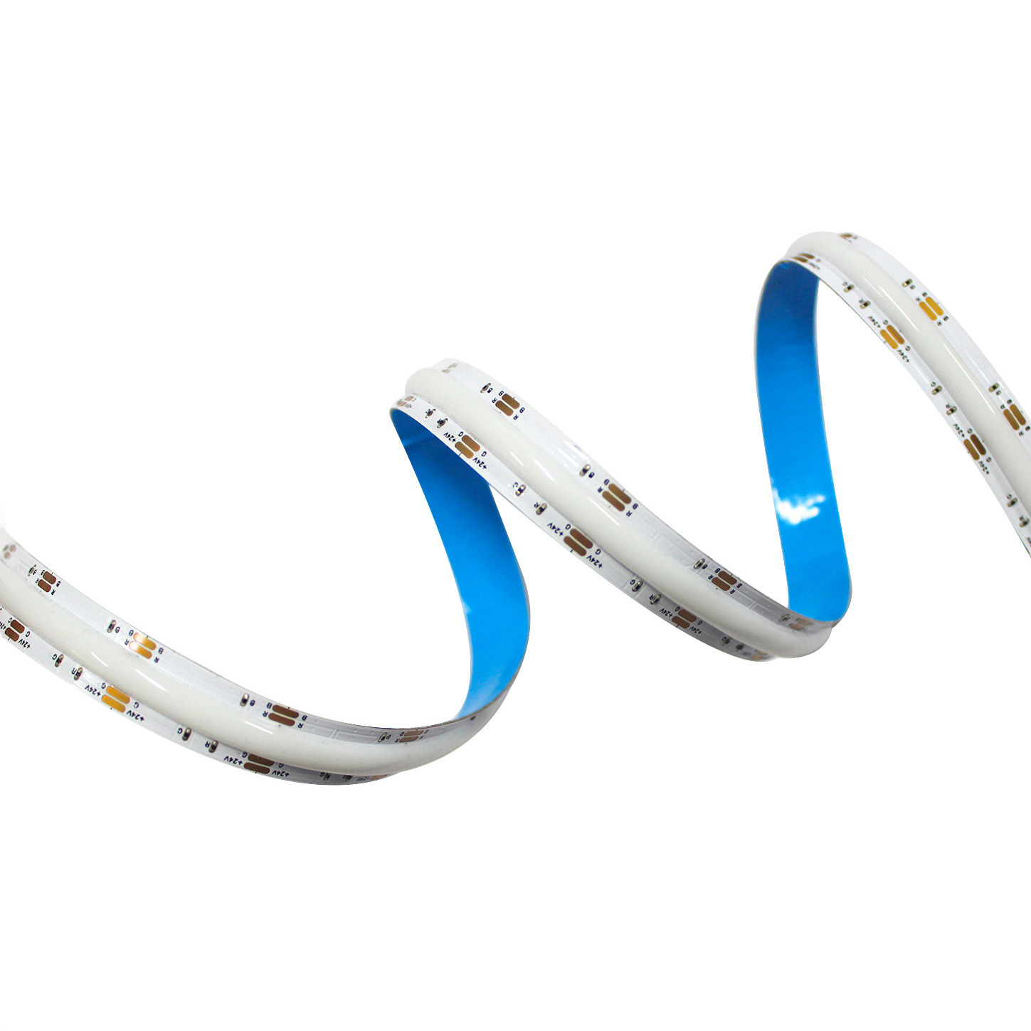 2800 Mcd RGB COB LED Strip Lights Without Dots 16.4ft Party Bar