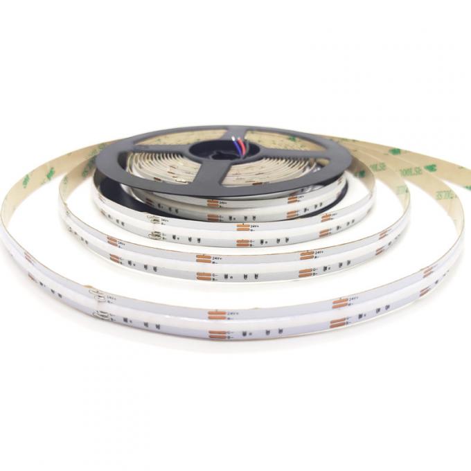 Dimmable Cob Led Flexible Strip 24V Cob Tape Light 18W 210 Chip / Color